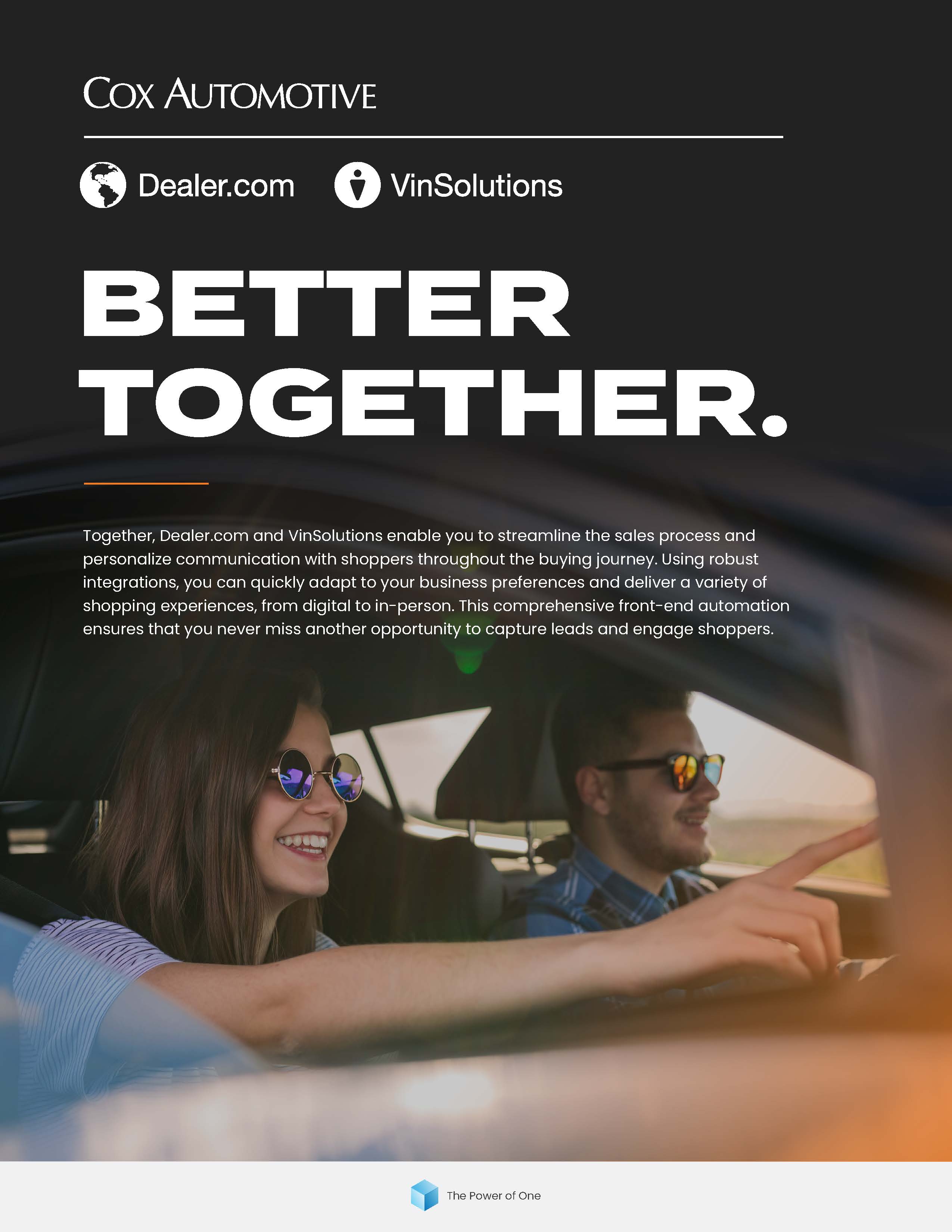 Dealer.com + VinSolutions Work Better Together - Dealer.com US